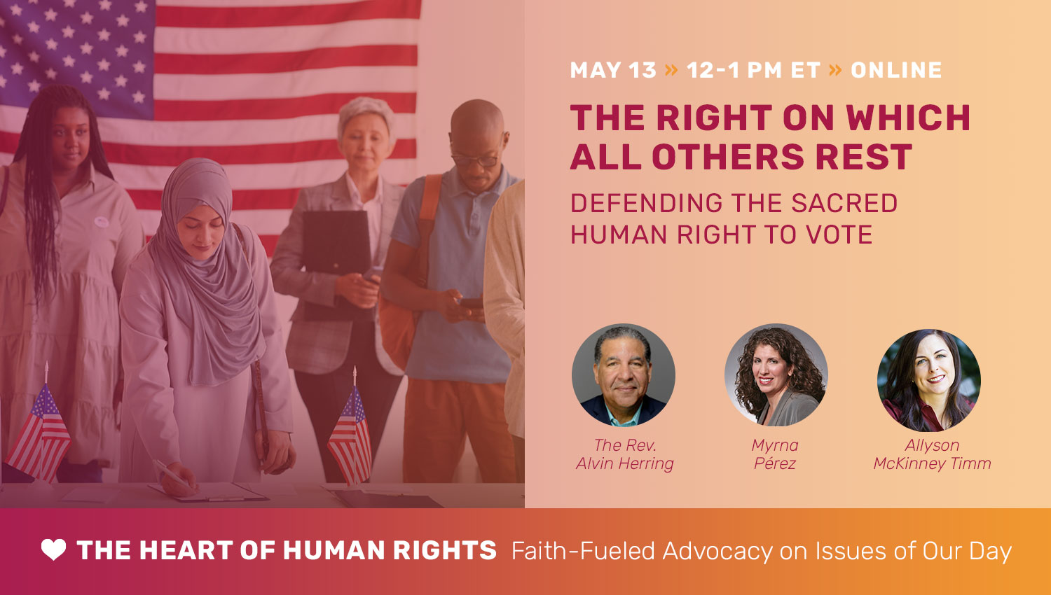 Highlights from our Voting Rights event: The Right on which All Others ...