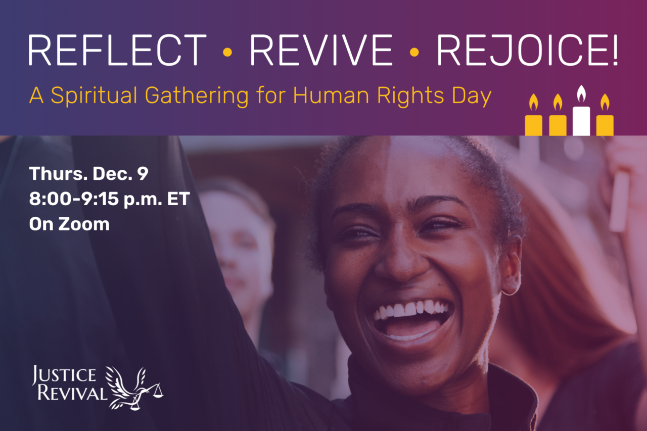 Reflect, Revive, Rejoice: A Spiritual Gathering for Human Rights Day ...